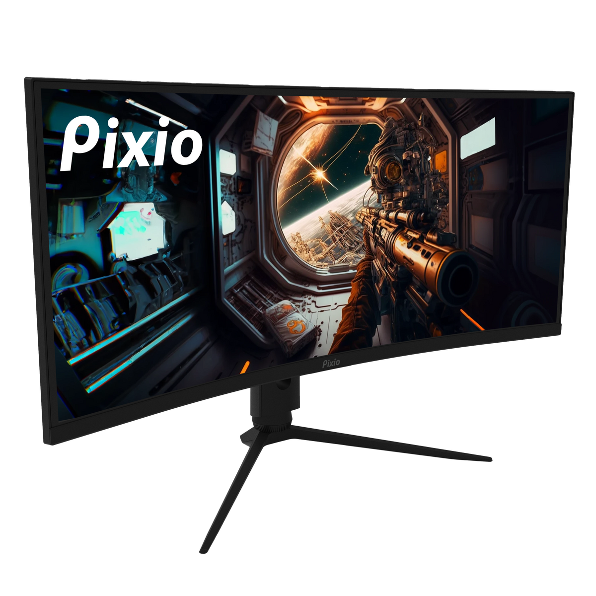 PXC348C 34-inch Ultra Wide Curved Productivity Gaming Monitor – Pixio UK